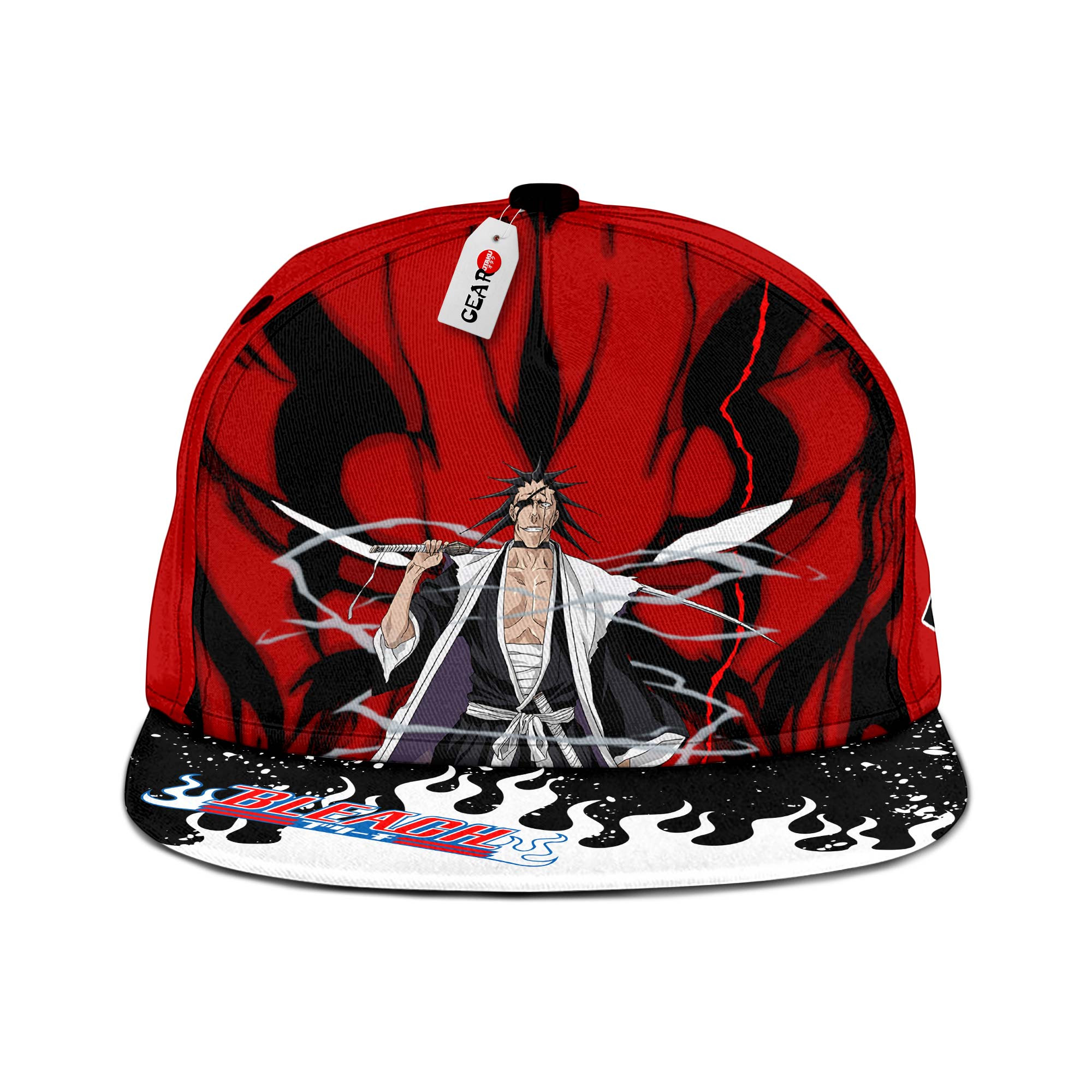 Kenpachi Zaraki Snapback Hats Custom BL Anime Hat For Fans - Home Decor ...