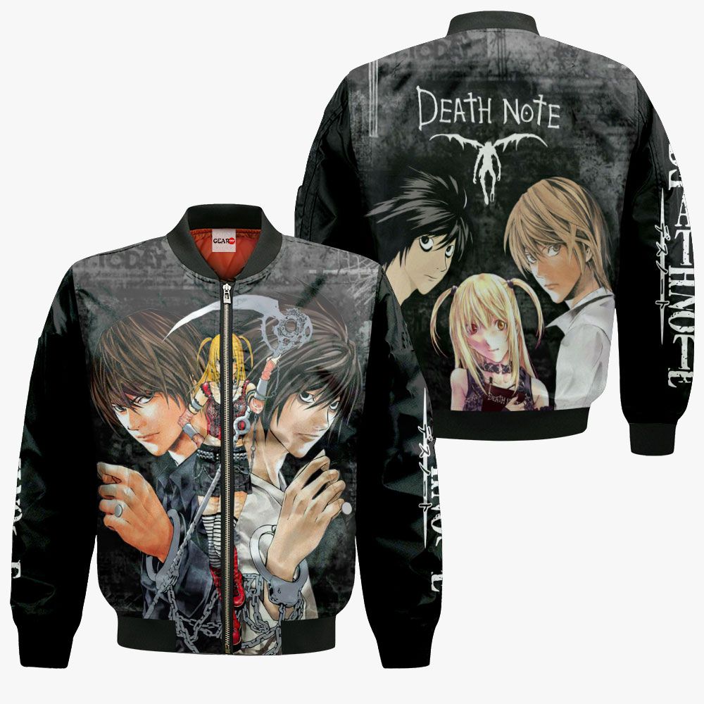 Lawliet Light Yagami Misa Hoodie Custom Anime - Home Decor, Apparel and ...